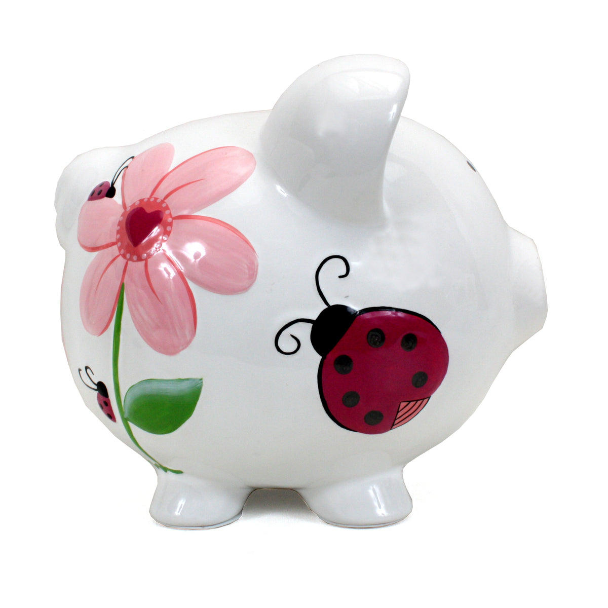LARGE LADYBUG PIGGY BANK | Personalized Piggy Banks