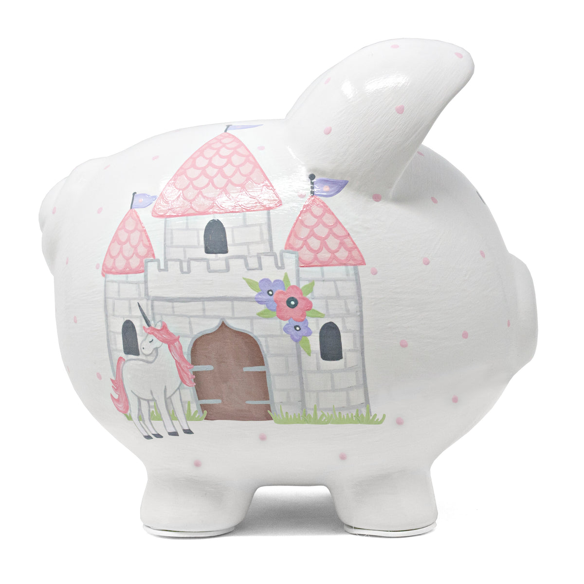 Unicorn Castle – Personalized Piggy Banks